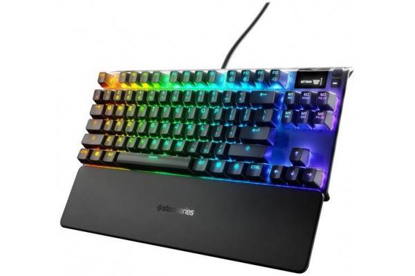 SteelSeries Apex 7 TKL RGB Mechanical Gaming Keyboard, Blue Switch ...