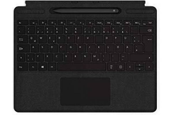 Microsoft Surface Pro X Type Cover with Slim Pen Bundle (Schwarz ...