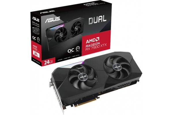 ASUS Dual Radeon RX 7900 XTX 24GB OC – Komponentkoll