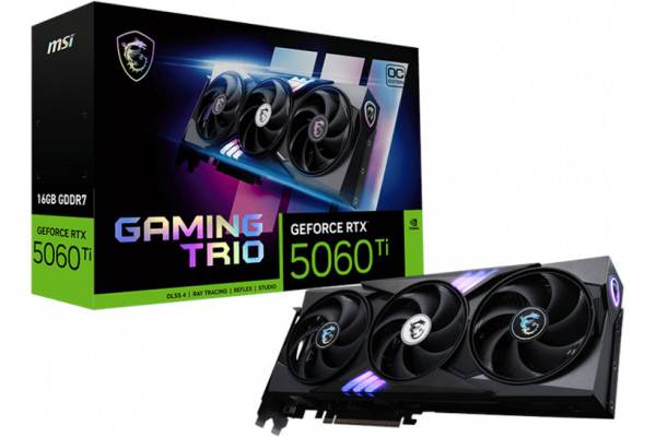 MSI GeForce RTX 5060 Ti Gaming Trio OC – Komponentkoll
