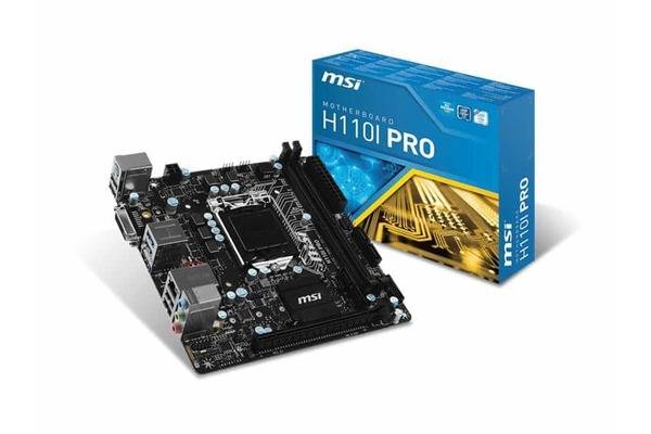 MSI H110I Pro – Komponentkoll