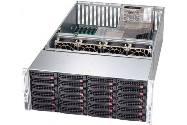 Supermicro SC846 XE2C-R1K23B – Komponentkoll